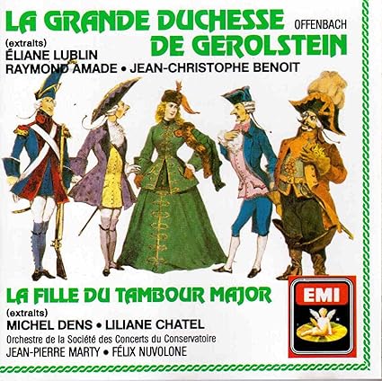 Jacques Offenbach, Felix Nuvolone, Jean-Pierre Marty, Orch de la Soc ...