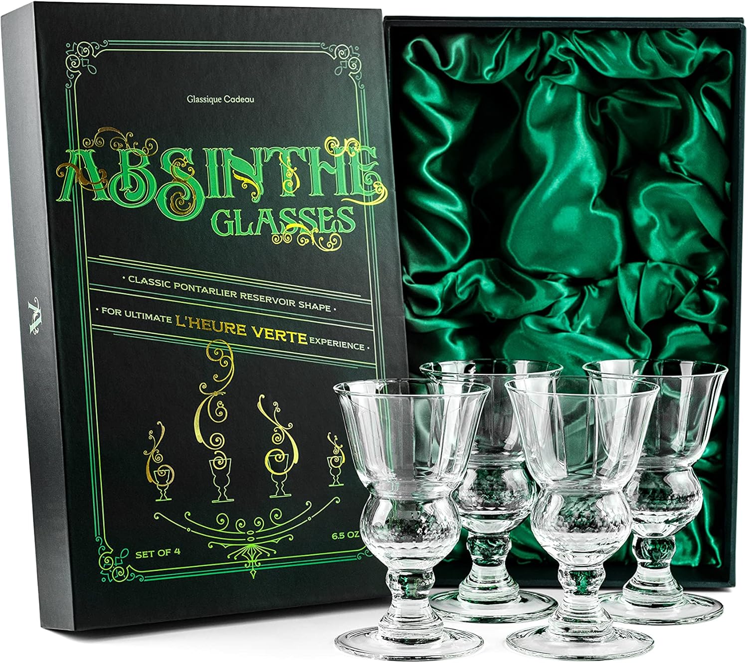 Amazon.com | Vintage Crystal Absinthe, Sambuca, Raki, Pastis, Ouzo ...