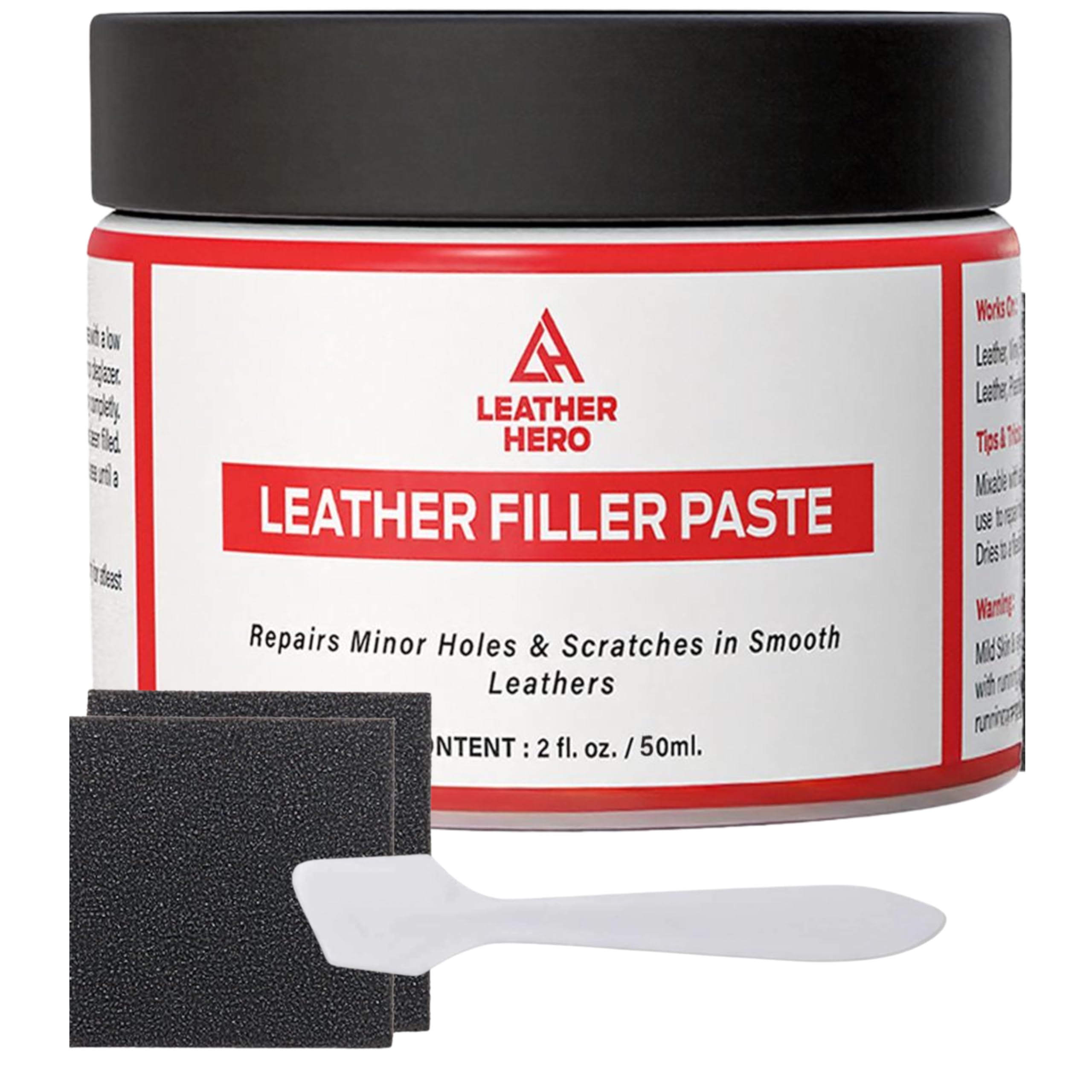 Amazon.com: Leather Filler for Filling or Repairing Holes, Tears ...
