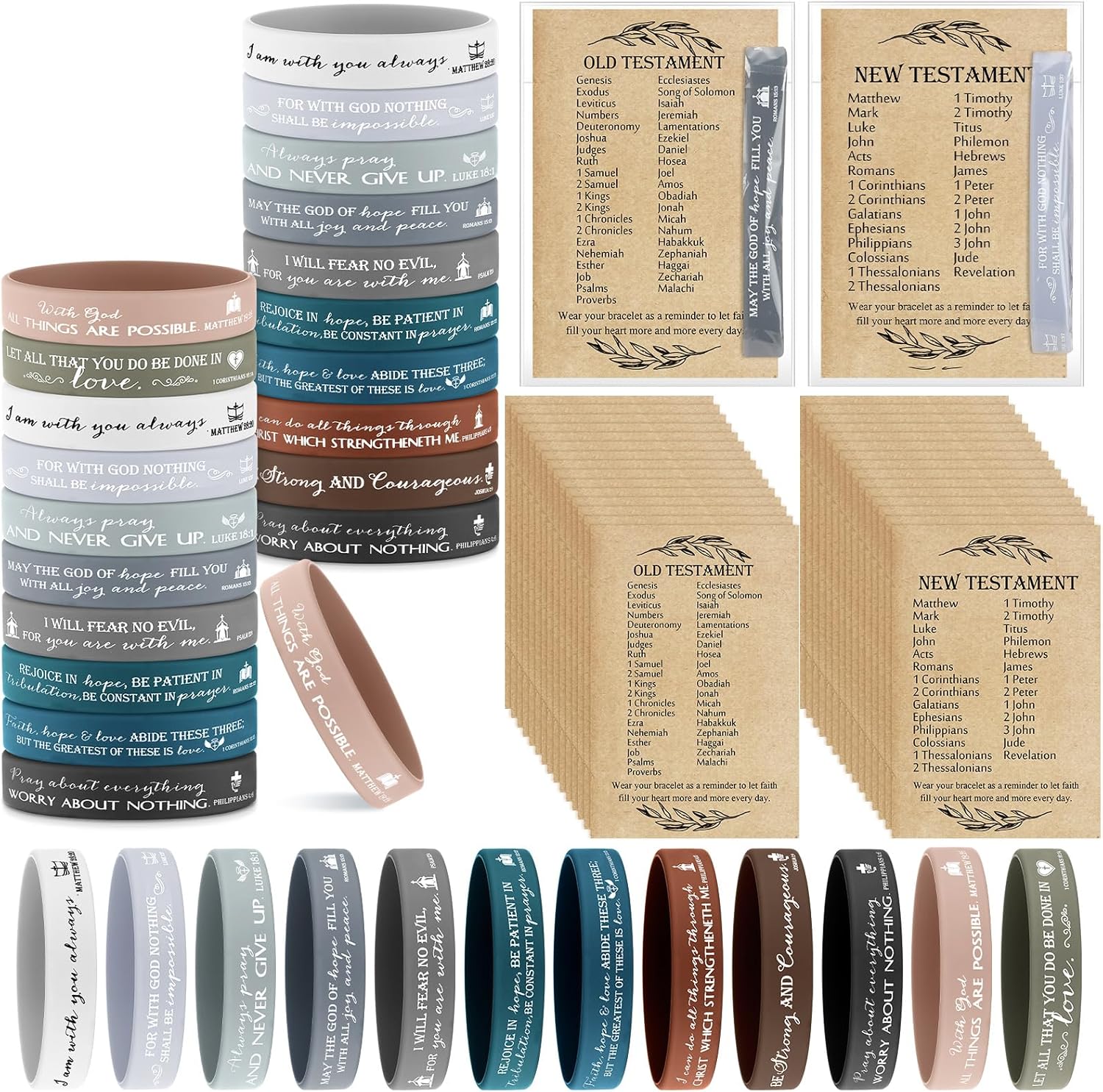 Amazon.com: HyDren 72 Sets Graduation Christian Bulk Father's Day Gifts ...