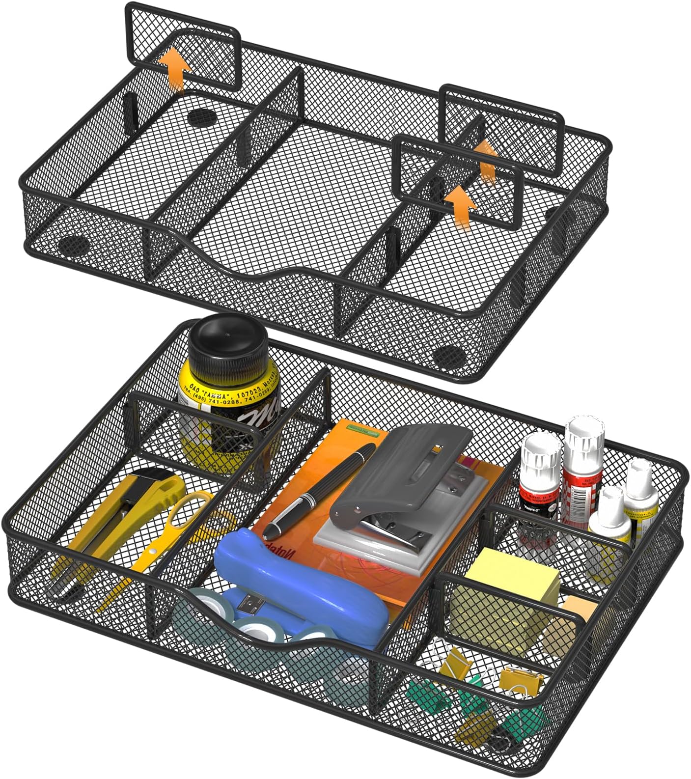 Amazon.com: Dial Industries Interlocking Drawer Organizer Set, 10 Trays