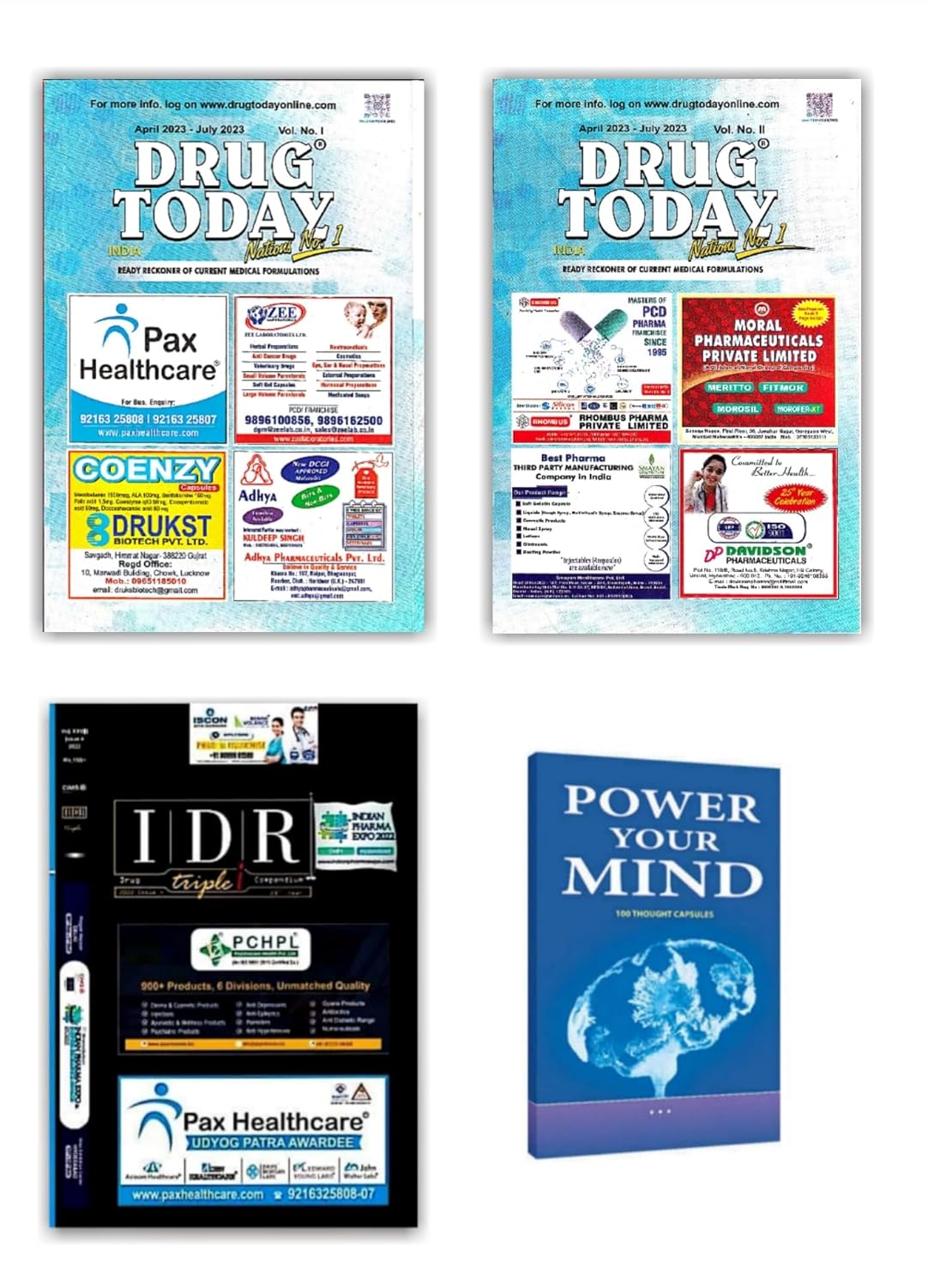Buy DRUG TODAY Latest Edition along with IDR and Power your Mind book ...