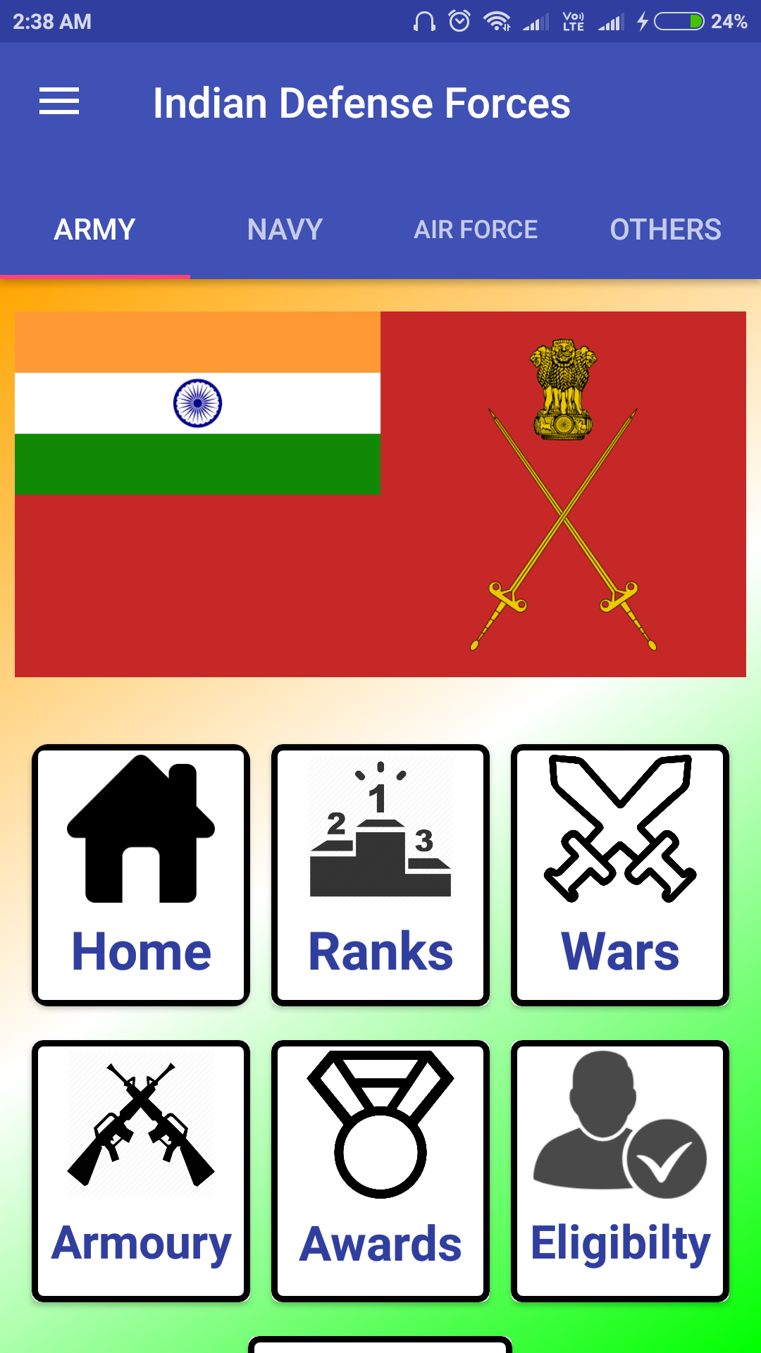 Indian Defense Forces - App on Amazon Appstore