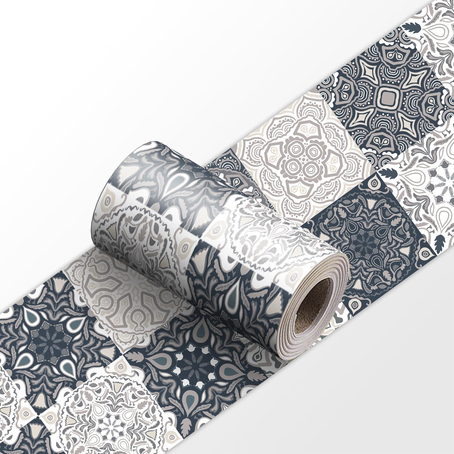 Dostear 2.4 Meters Wallpaper Borders Roll Self Adhesive for Walls Trim ...