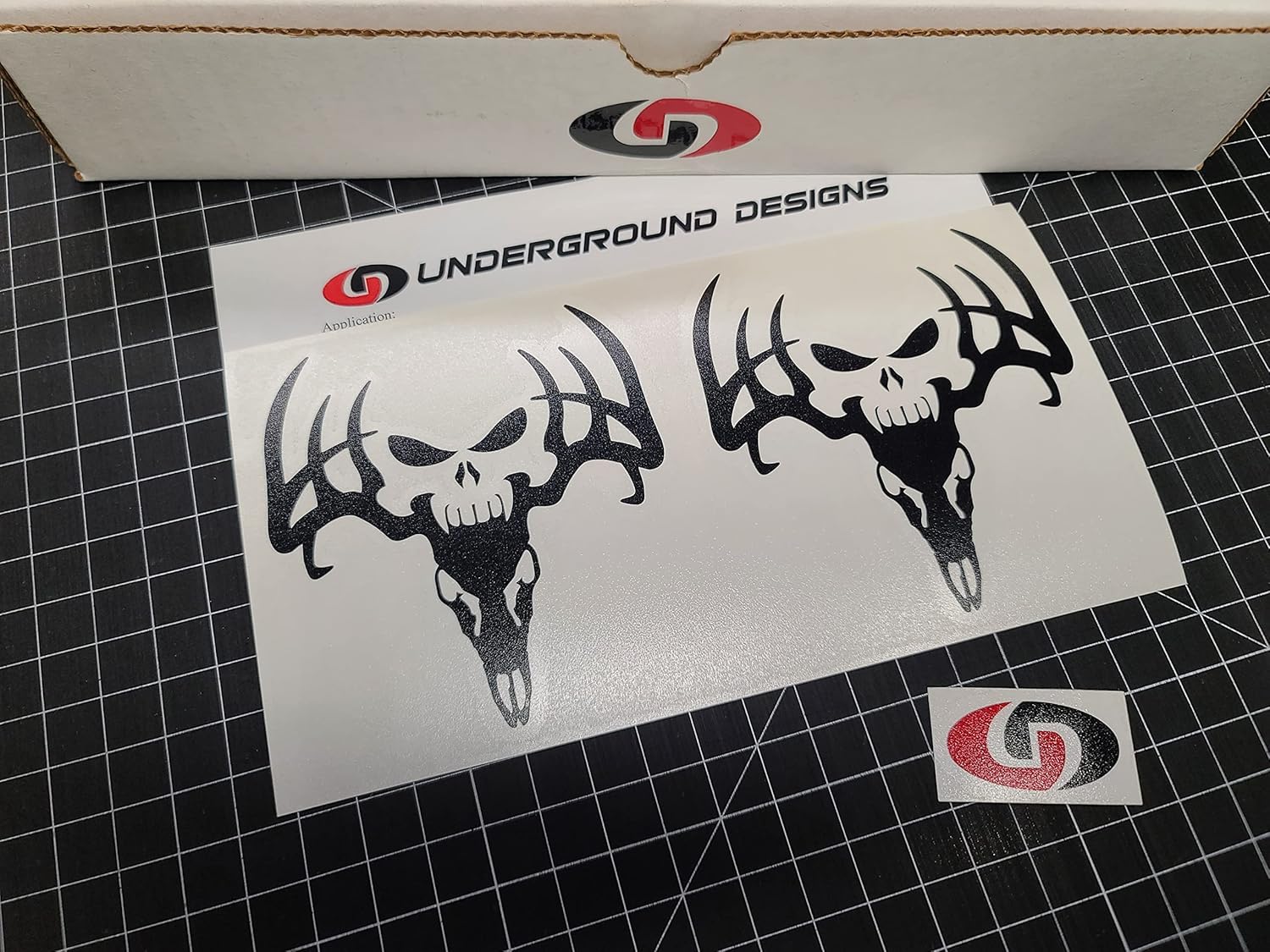 Amazon.com - Deer Skull Decals Predator Hunting Stickers Game Hunter ...
