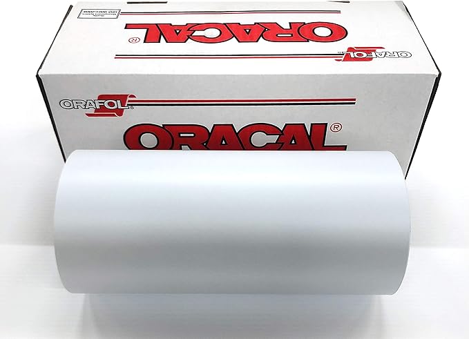 Amazon.com: Oracal 651 Vinyl Roll 12" x 50 Yard (150 feet) (Matte White ...
