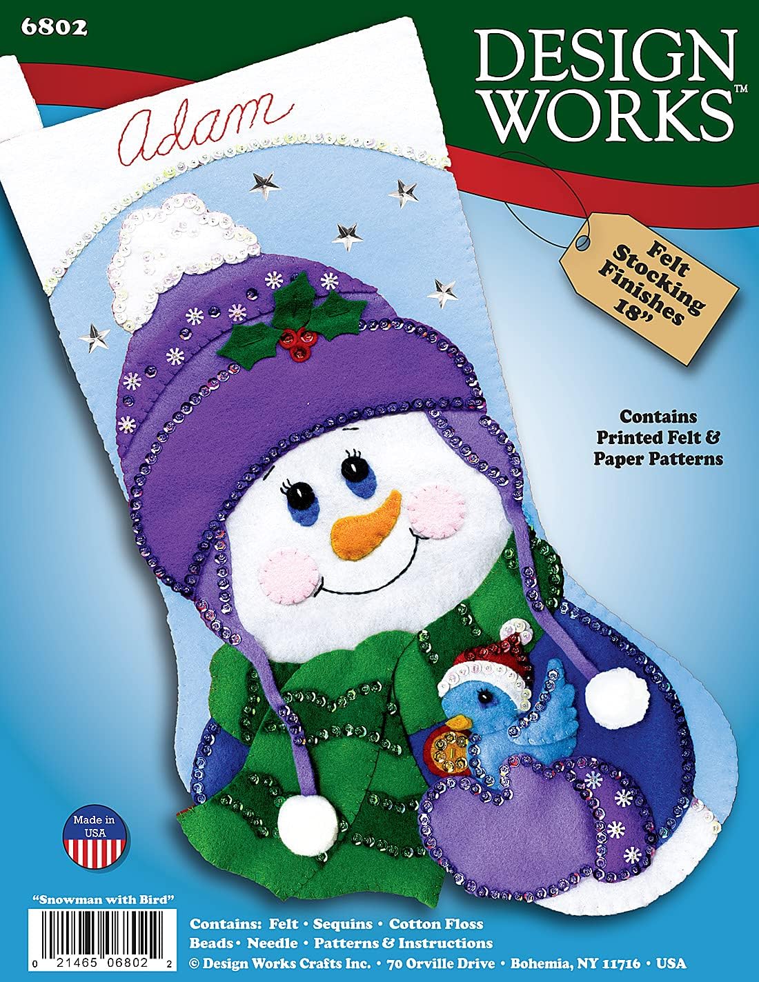 Design Works Crafts Kit de medias de fieltro, varios – Yaxa Guatemala