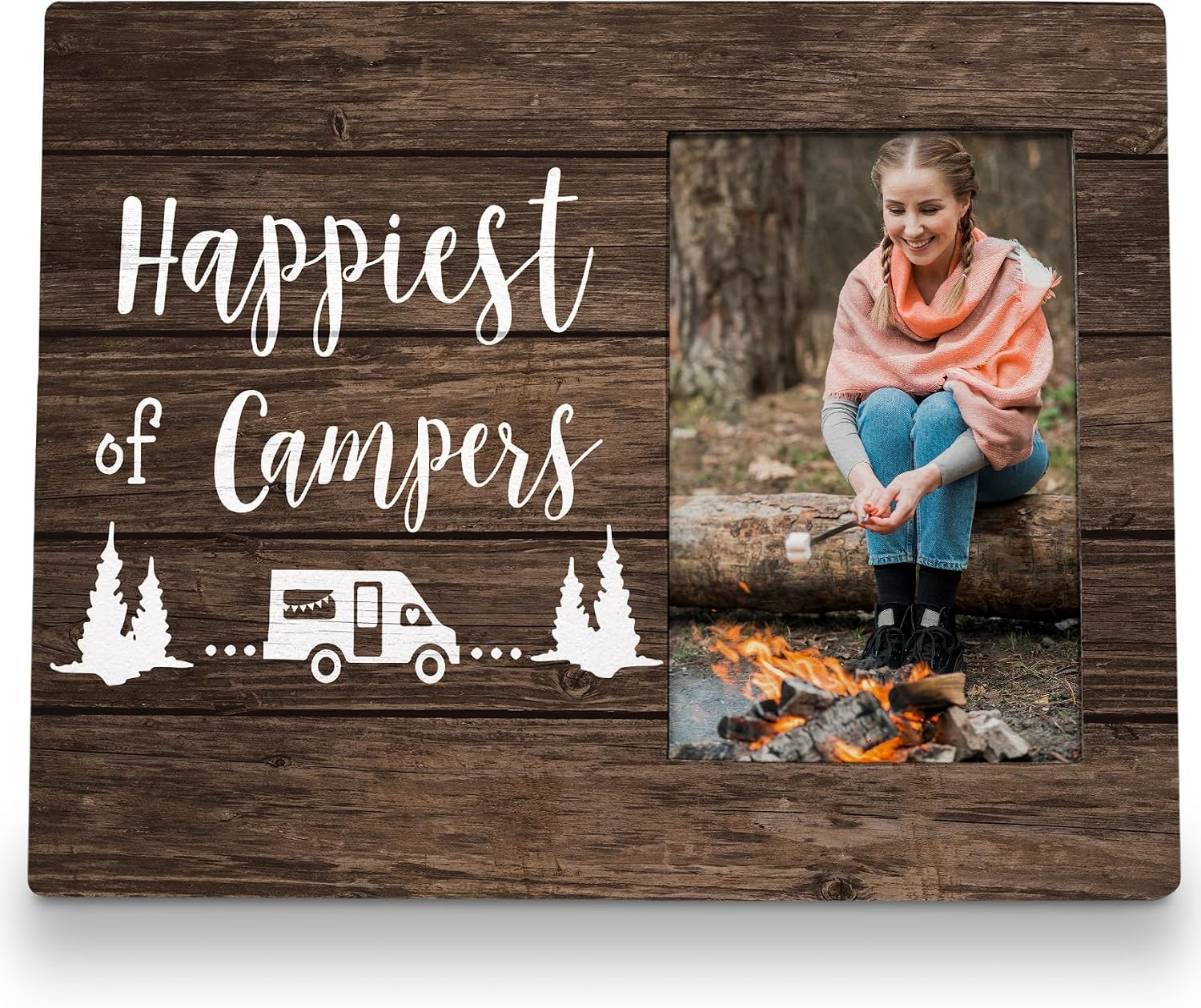 Amazon.com - FLDAS Camper Decor 8x10 Picture Frame, Camper Gifts, Camp ...