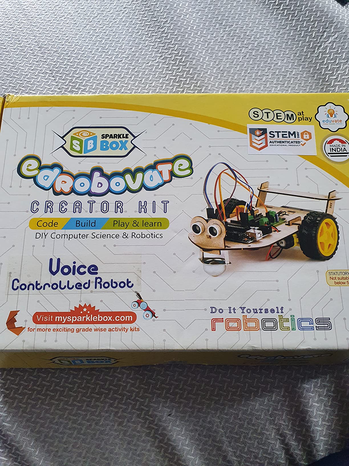 Buy Sparklebox DIY Gesture Control Robotics Kit | Ideal Gift for Kids ...