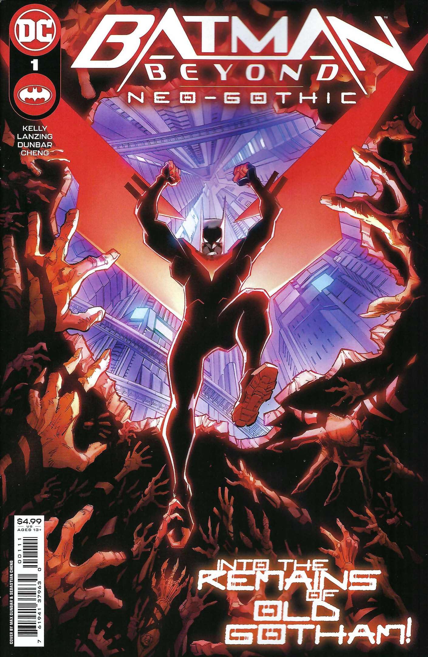 Batman Beyond Comic Cover