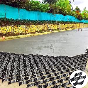 Amazon.com: Scalable Driveway Geogrid 2in Tall Permeable Honeycomb Geo ...