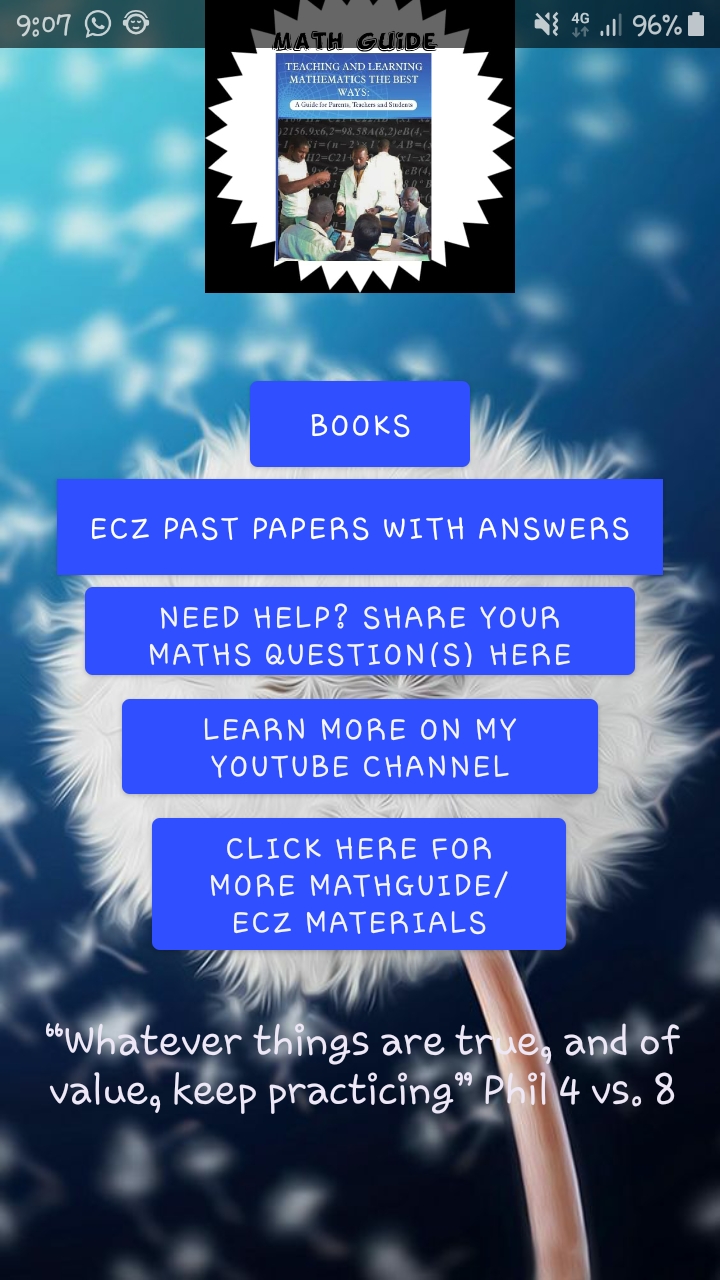 MathGuide - ECZ Answers Papers - App on Amazon Appstore