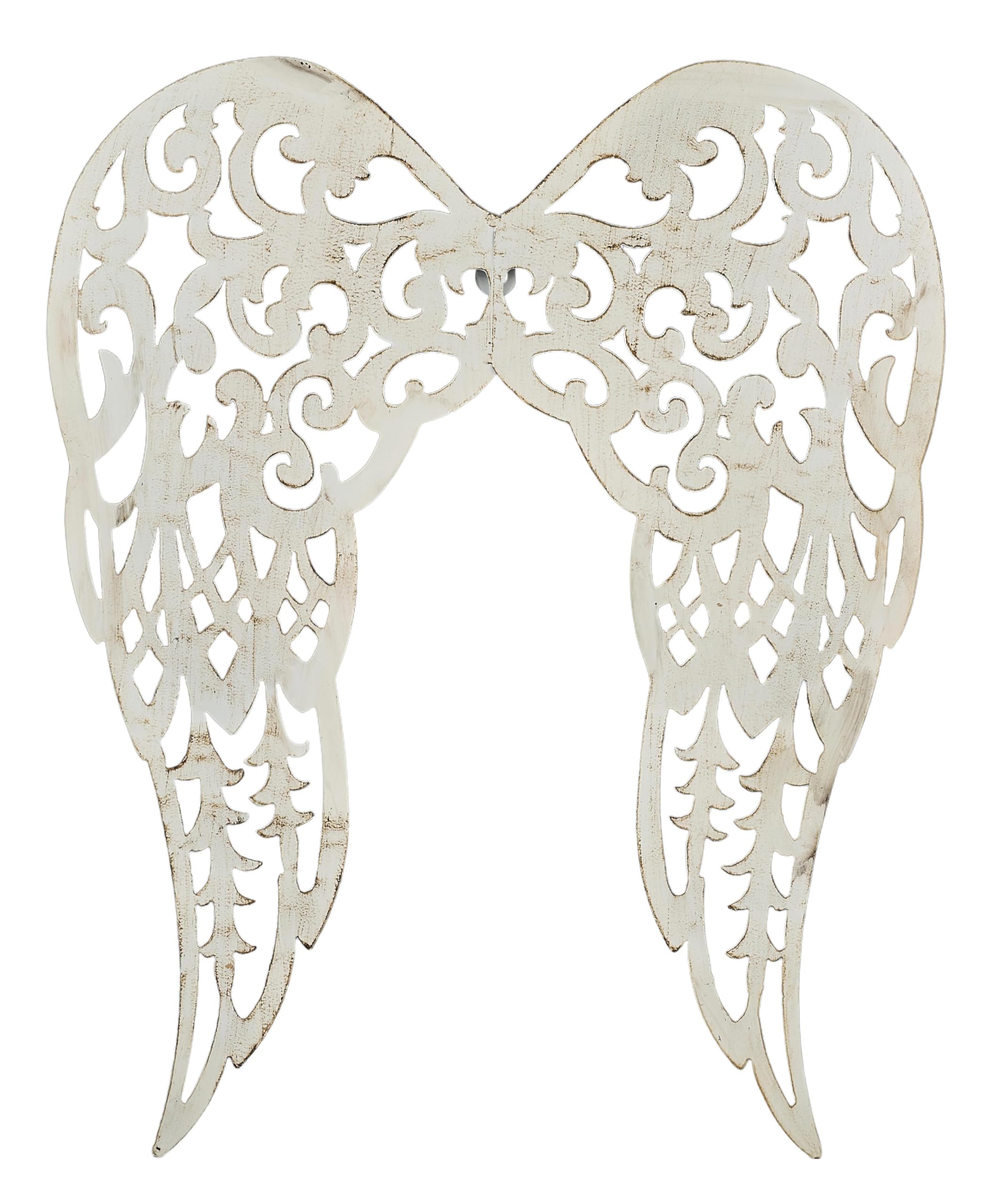 Amazon.com: Antique Filigree Angel Wings | Salvaged Metal Angel Wing ...