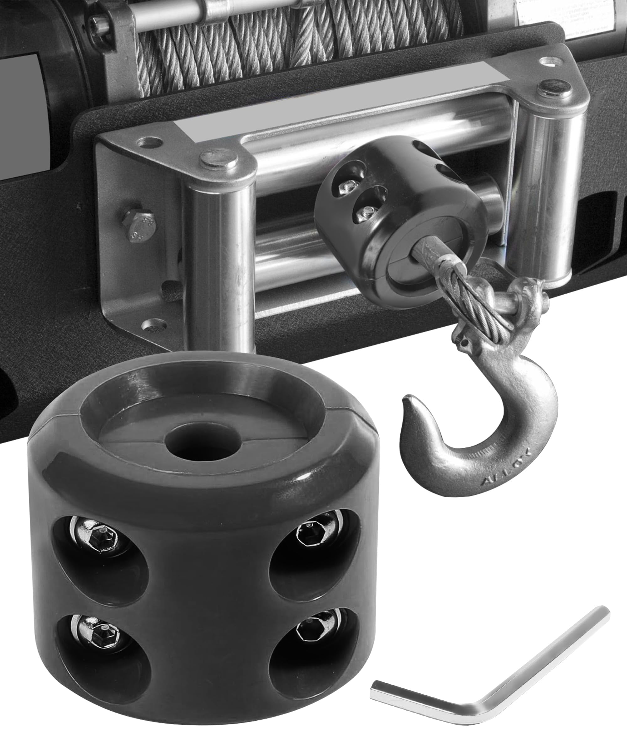 Snapklik.com : UBOG Winch Stopper,Car Accessories Winch Cable Stopper ...