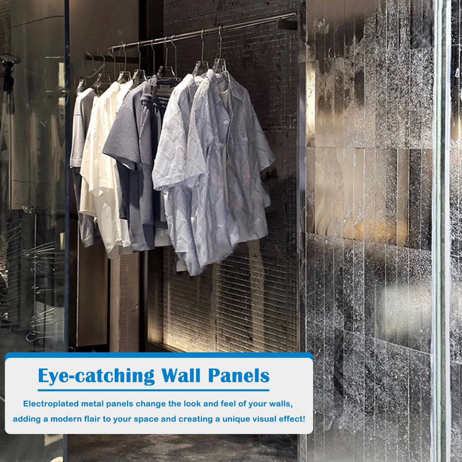 Metal Wall Covering Paneling With An Accent Metal Wall Panels And