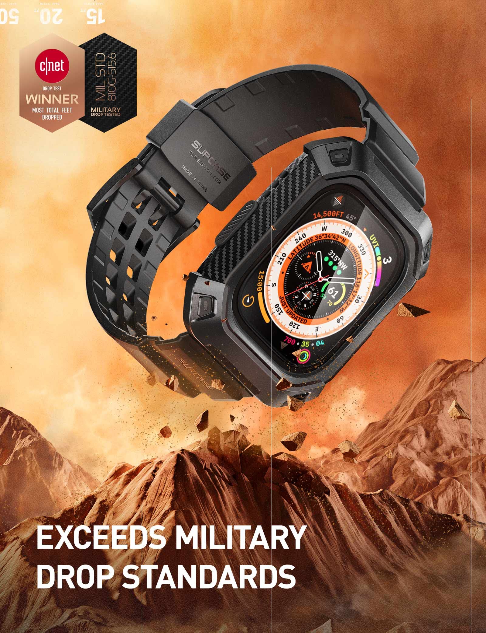 SUPCASE Unicorn Beetle Pro Case Designed for Apple Watch Ultra 49mm ...