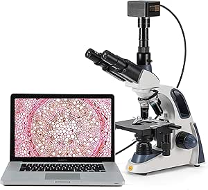 swift Compound Trinocular Microscope SW380T-SC1003-CK-5PBC,40X-2500X ...