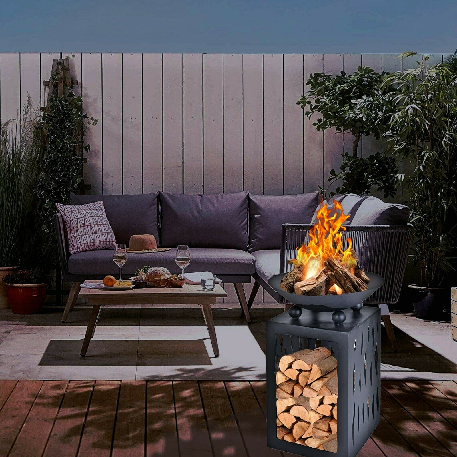 Raised Fire Pit Designs