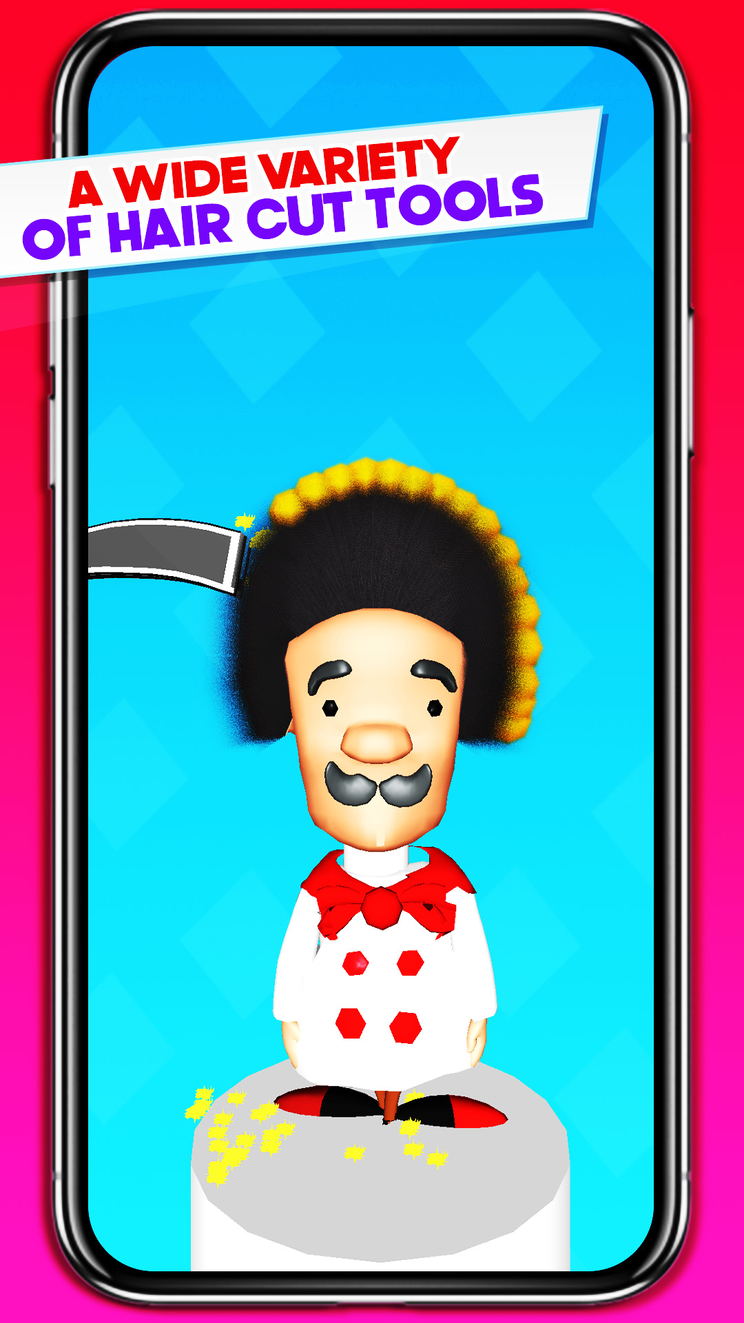 Barber Shop Hair Cutting Tattoo Master: Cut Hairs Salon Fashion ...