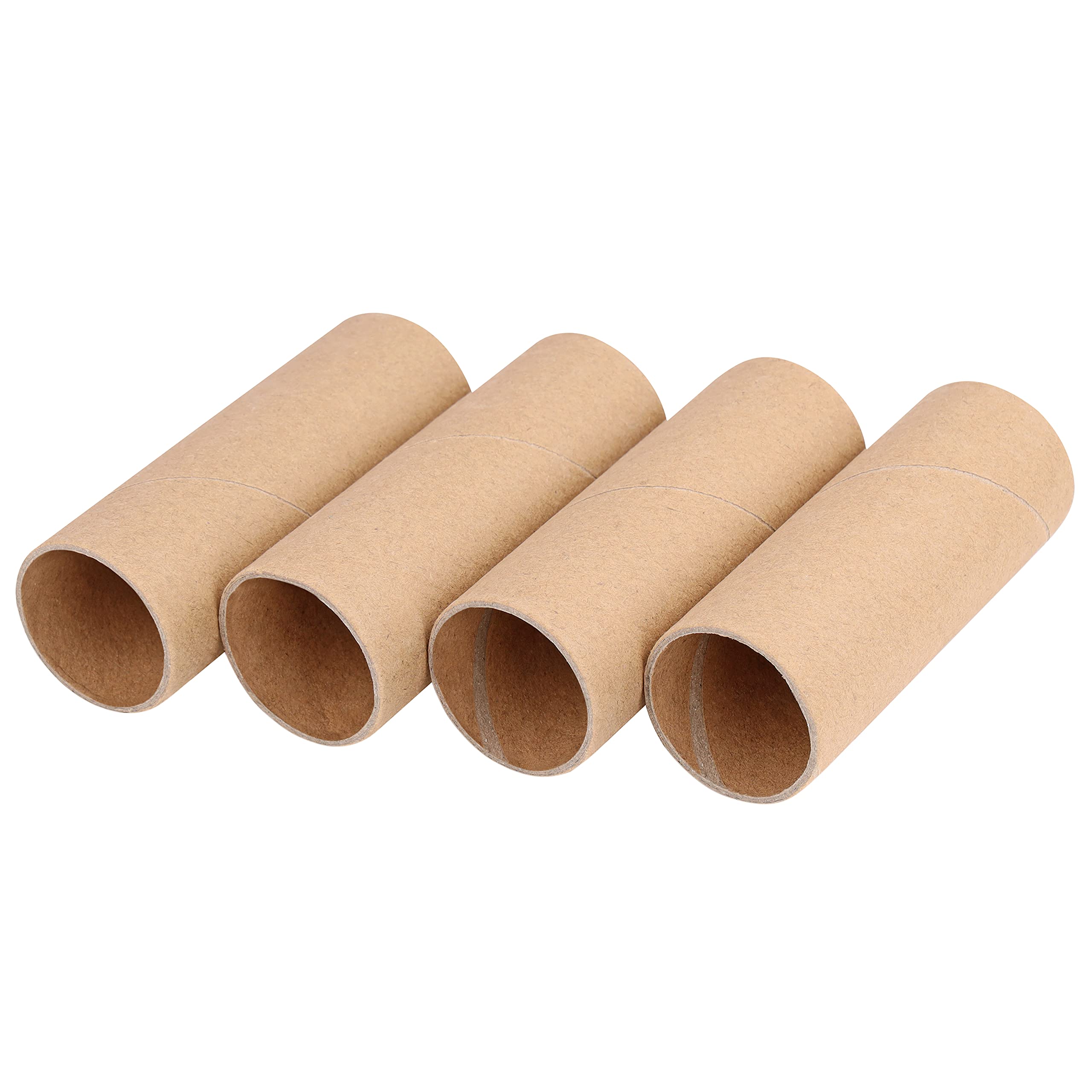 Handi Stitch Brown Kraft Cardboard Tubes (30 Pack) - L10.4 x D4cm / 4. ...