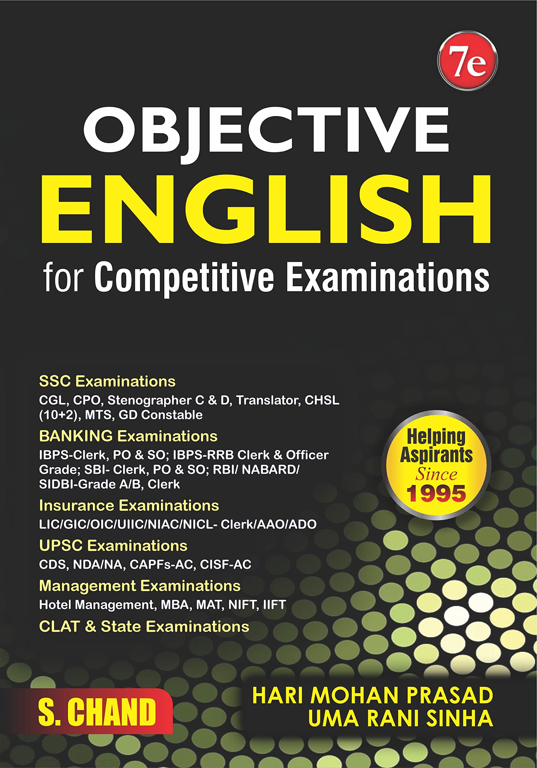 Buy Objective English For Competitive Examinations : SSC CGL CHSL, IBPS ...