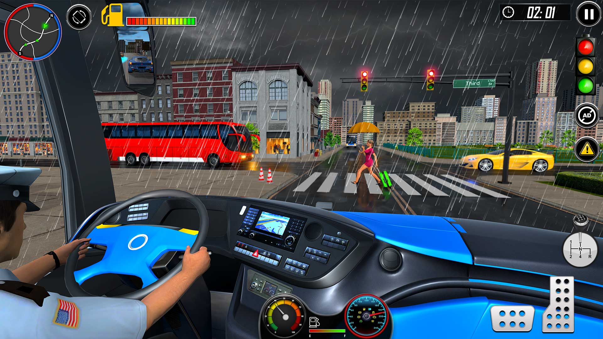 Euro Bus Simulator Driving 3D: Ultimate Bus Driver Game: Luxury Coach ...