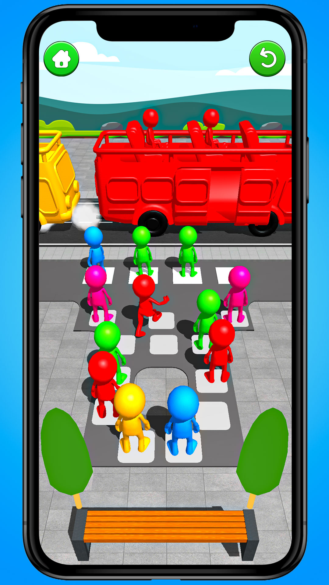 Bus Jam! Color Sorting Puzzle Traffic Escape Jam Passenger Sort Game ...