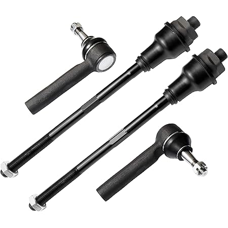Amazon.com: 4pc Inner Outer Tie Rod End Fits Chevy Silverado, Gmc ...