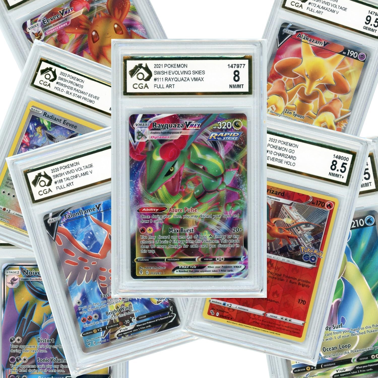 Pokémon One Random PSA Graded and Authenticated Encased Pokemon Card ...