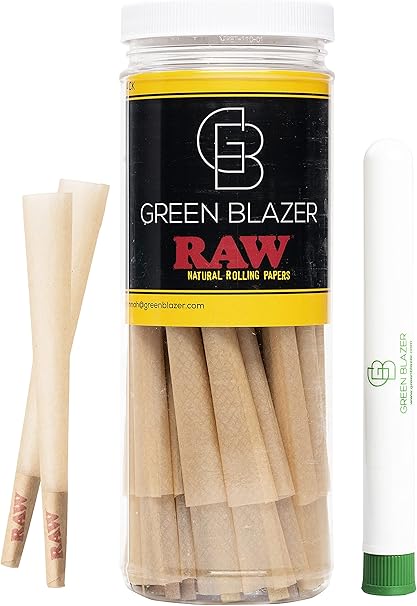 Amazon.com: RAW Cones Black King Size: 50 Pack - Translucent, Extra ...