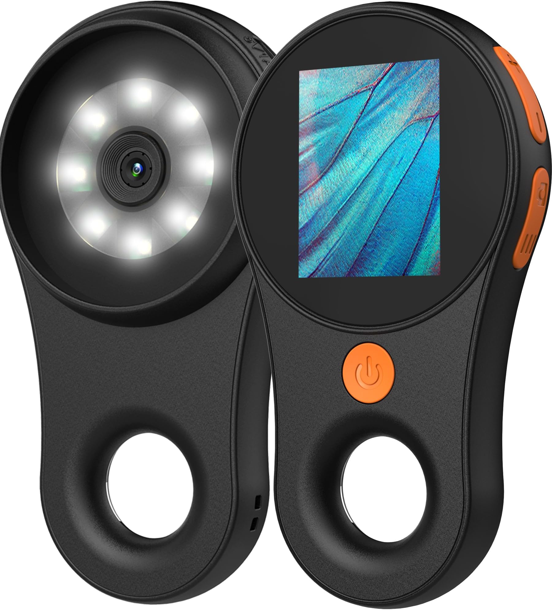 Amazon.com : Digital Microscope Handheld 2.0 inch IPS Color Screen ...