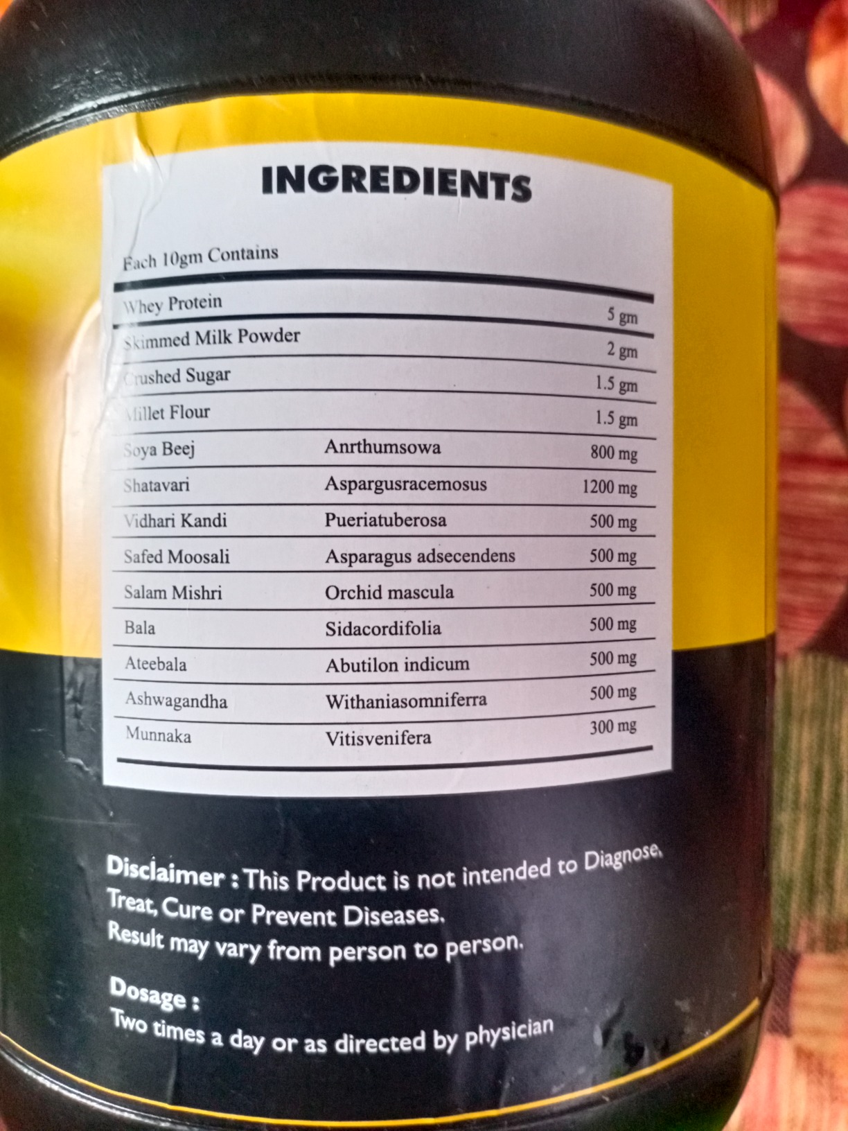 Buy CRD Ayurveda Highmax Body Growth Supplement - 1 Kg (Chocolate ...