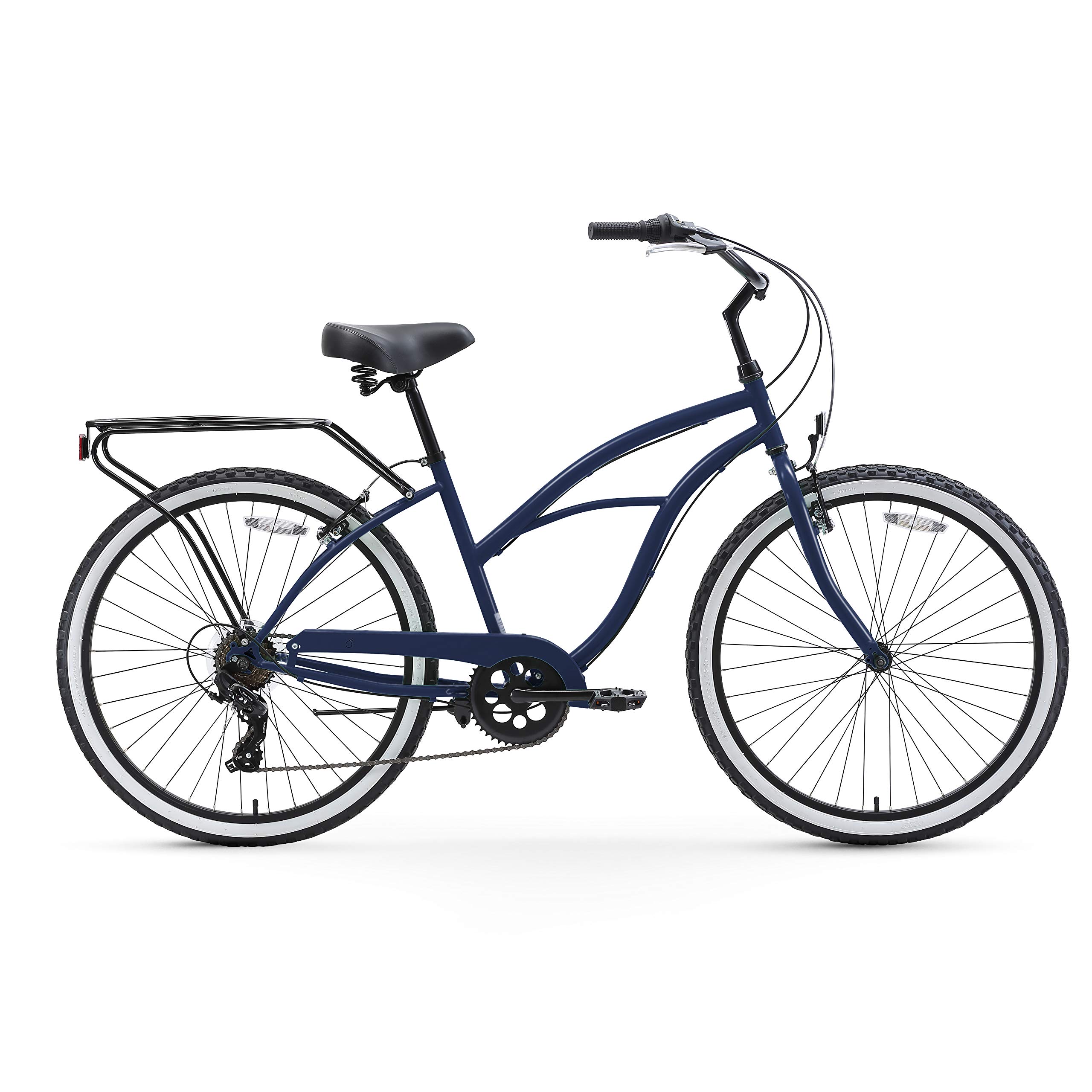 Snapklik.com : Sixthreezero Around The Block Womens Beach Cruiser Bike