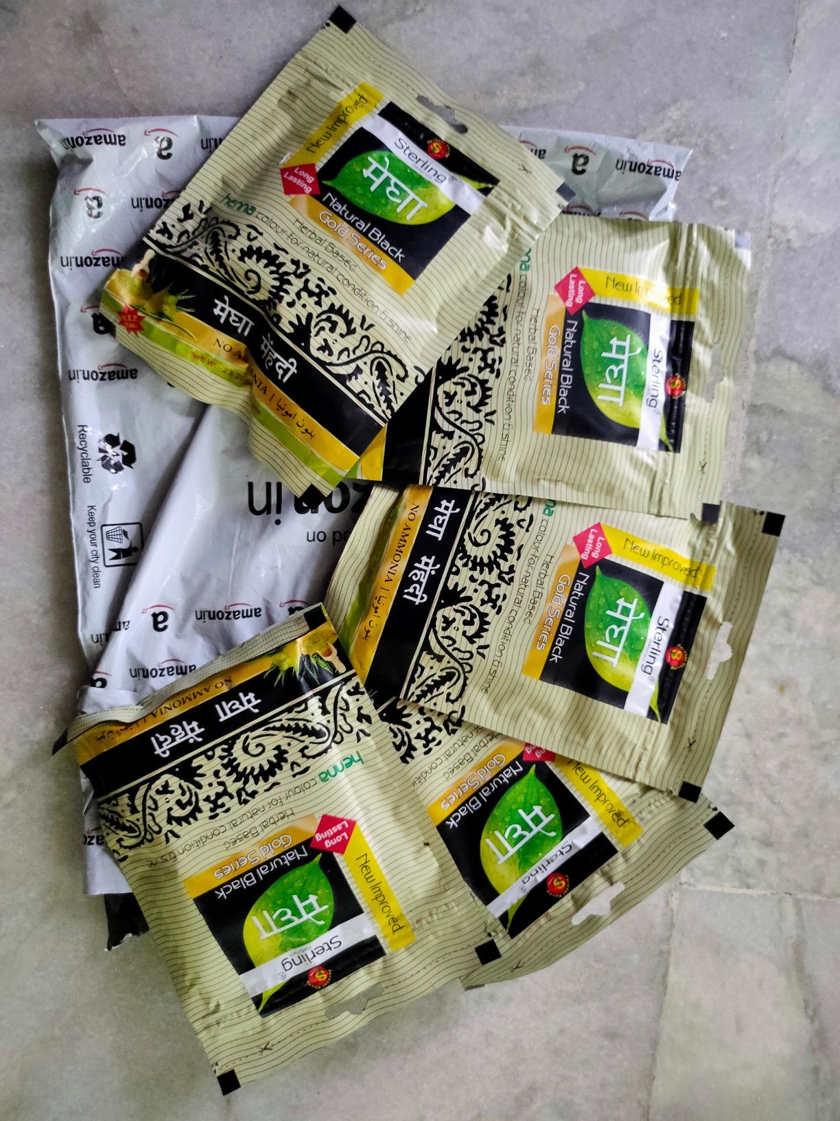 Buy MEGHA MAHENDI NATURAL BROWN -5PC Online at Low Prices in India ...