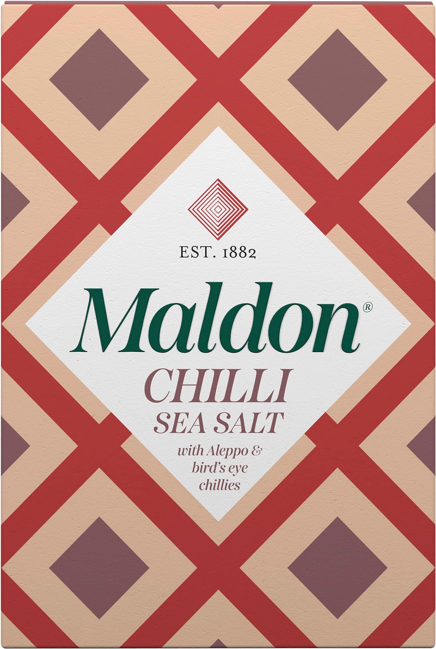 Amazon.com : Maldon Chilli Sea Salt Flakes, Blended with Aleppo & Bird’s Eye Chillies - Take ...