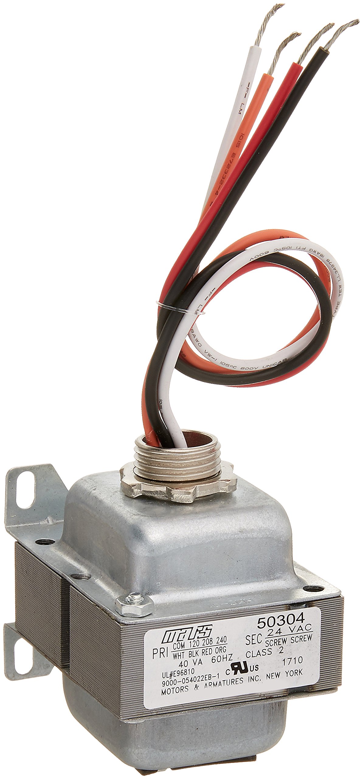 Amazon.com: MARS - Motors & Armatures 50304 40VA 120/208/240V to 24V 3 ...