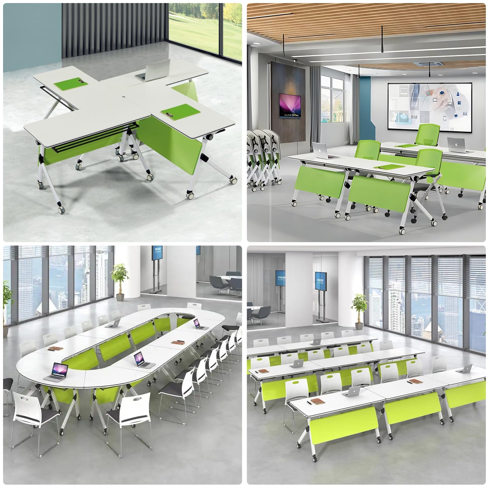 Seminar Table With Wheels