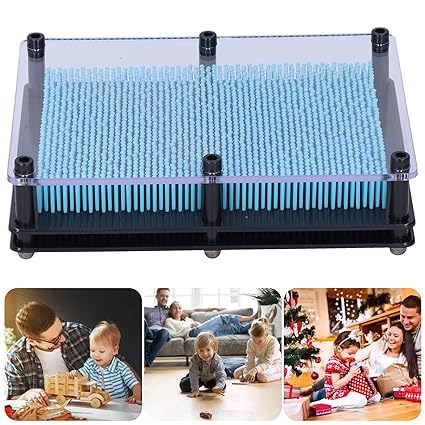 Hand Print Pin Toy, 3D Pin Art Toy Dimensional Pin Art Board Toy ...