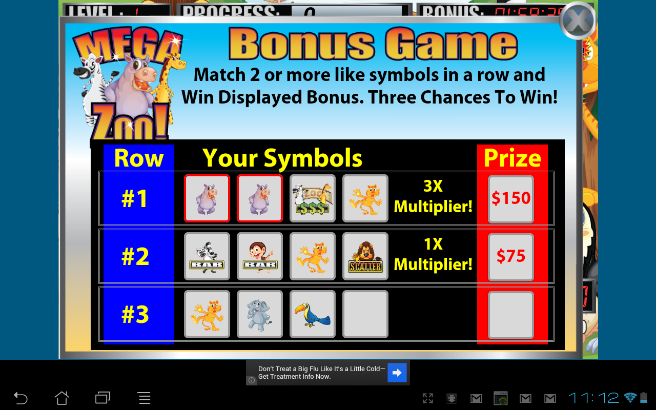 Mega Zoo Slot Machine - App on Amazon Appstore