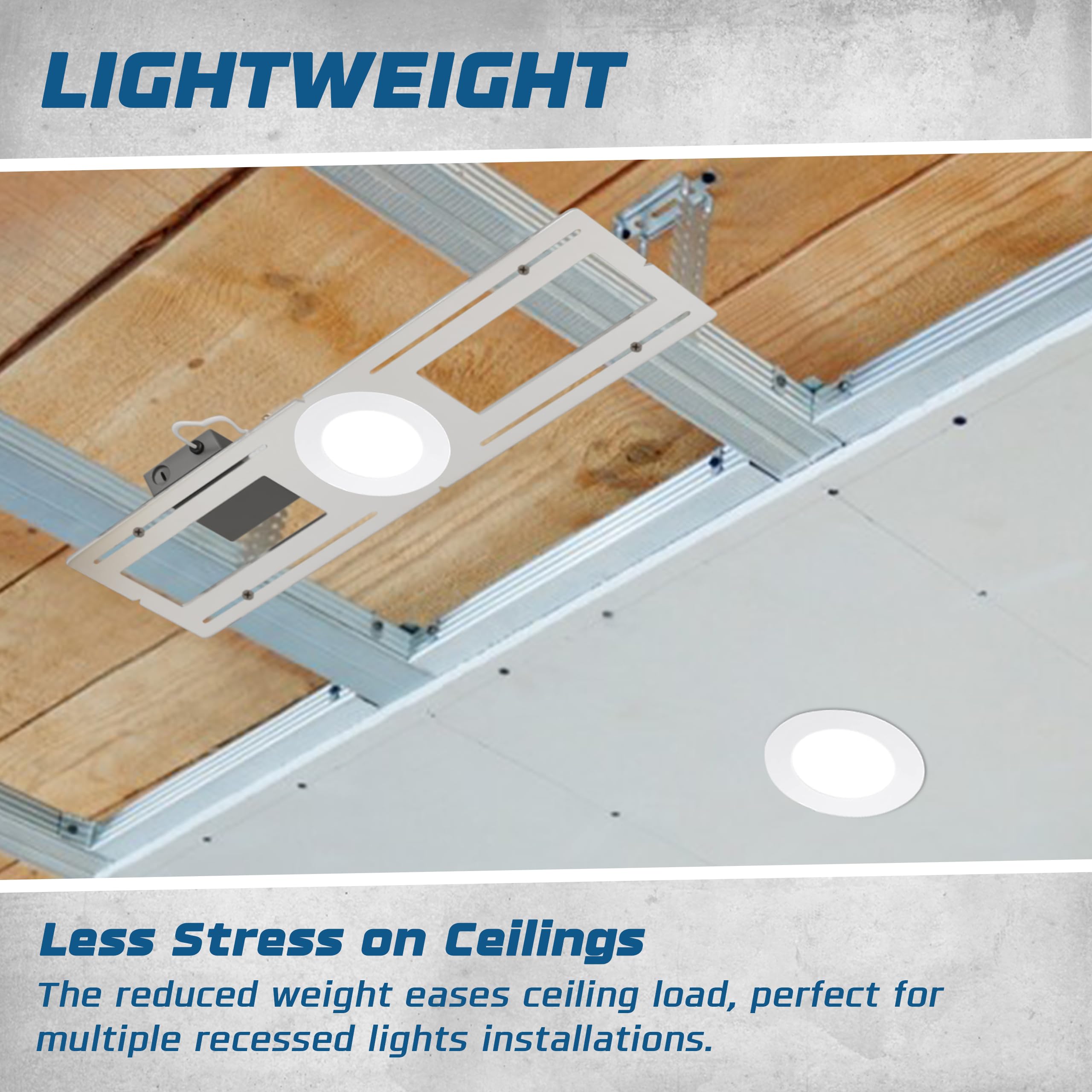 Suspended Ceiling Can Light Brackets Motion Sensor Square Panel Light