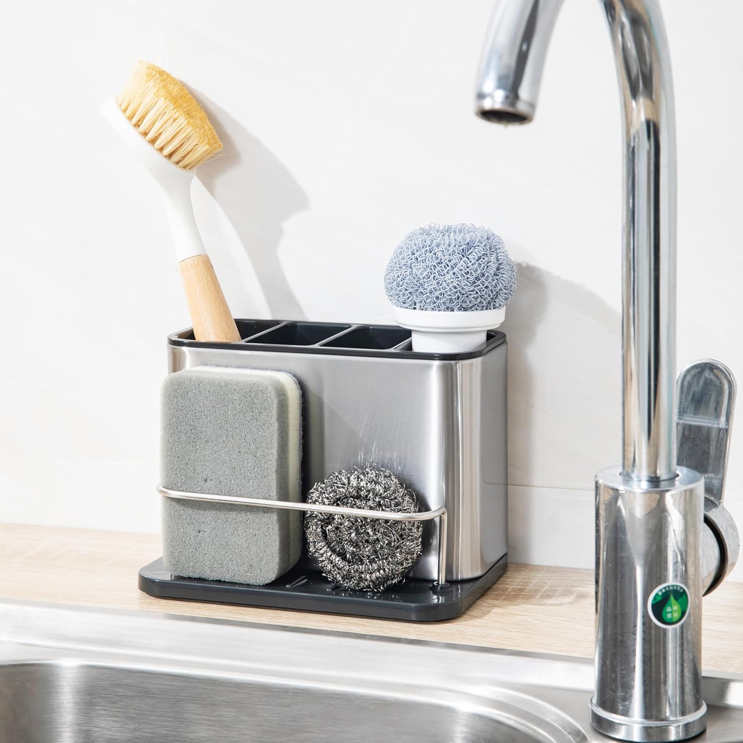 Amazon.com - LIBODOUR Drying Rack Sponge Holder For Kitchen Sink ...