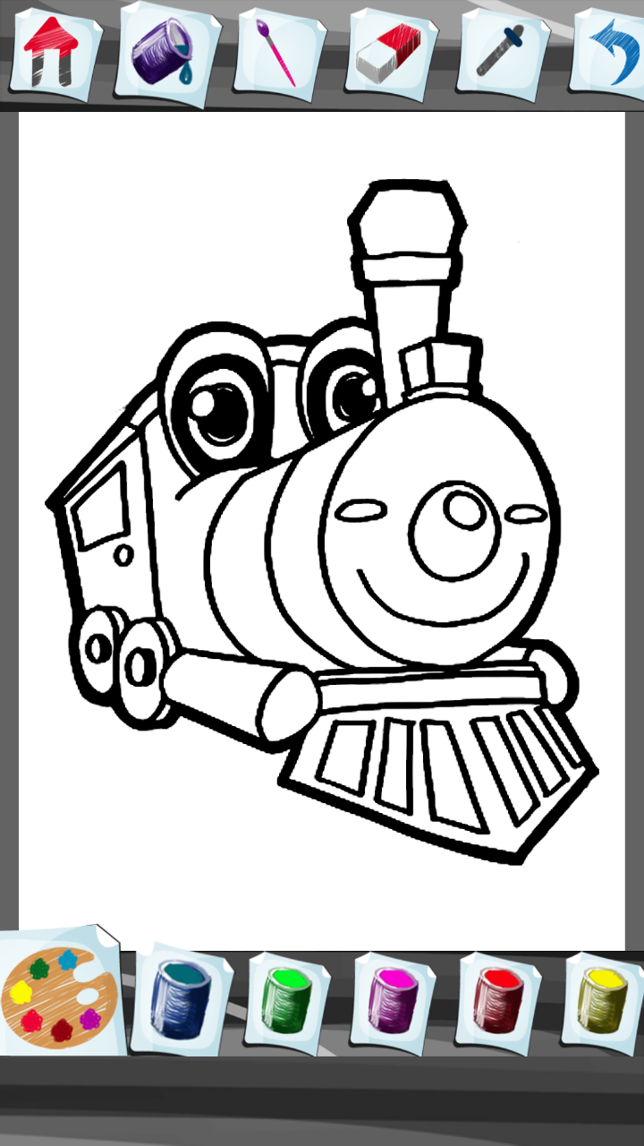 Train Coloring Book - App on Amazon Appstore