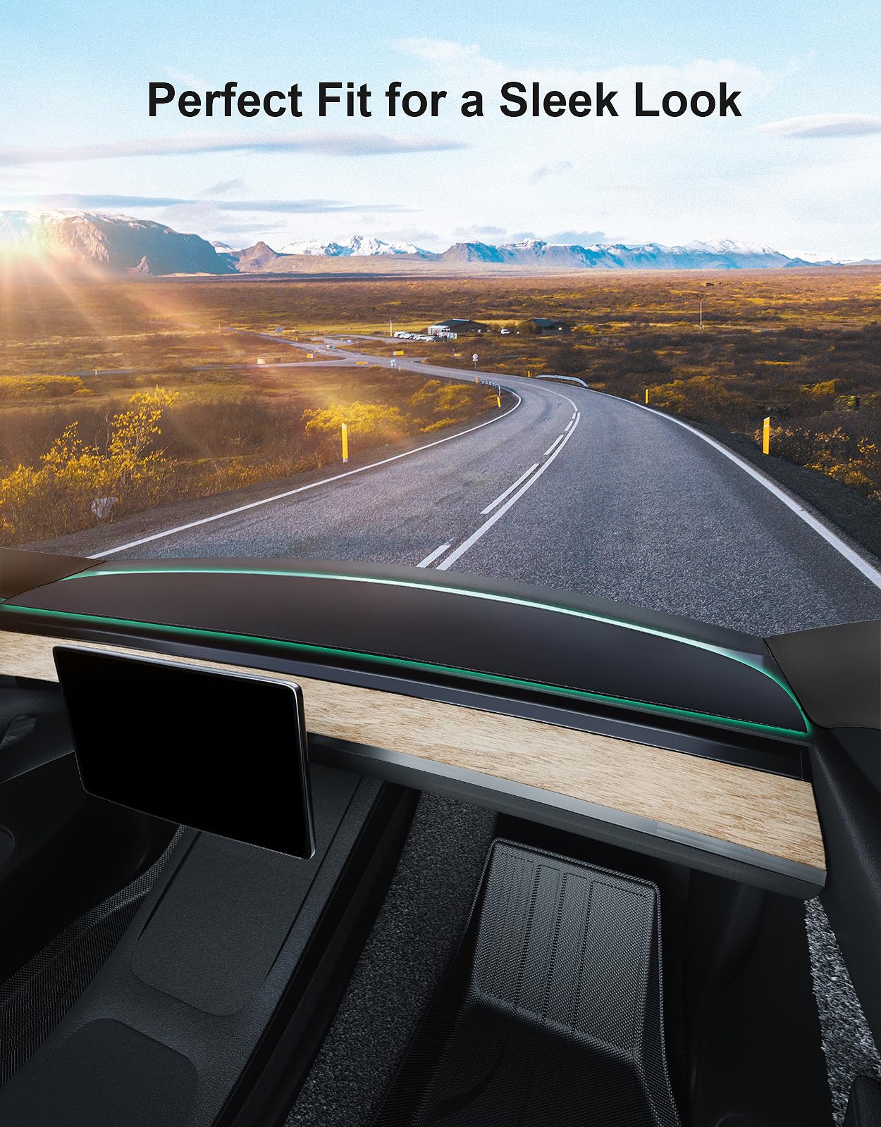 Snapklik.com : Zanch Original Tesla Model 3 Highland Dashboard Cover ...