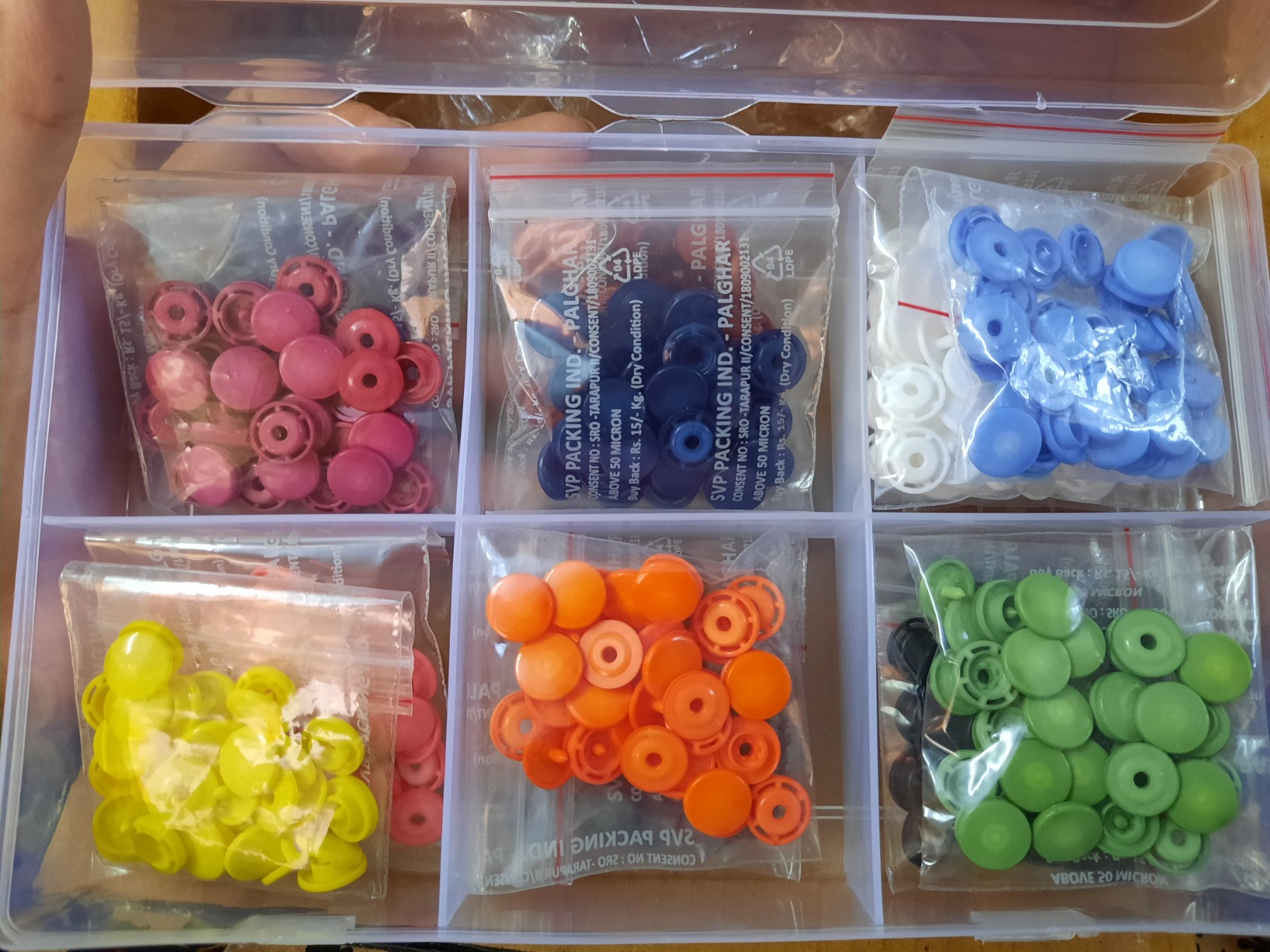 Fastener Snap Pliers 150 pcs Resin Plastic Fastener Button Press Tools ...