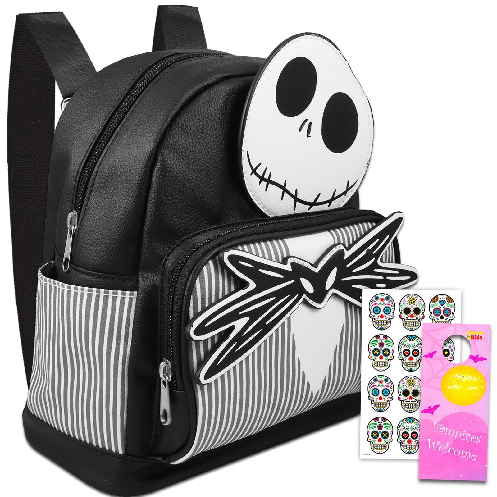 Amazon.com | Nightmare Before Christmas Backpack Purse - Bundle with 10 ...