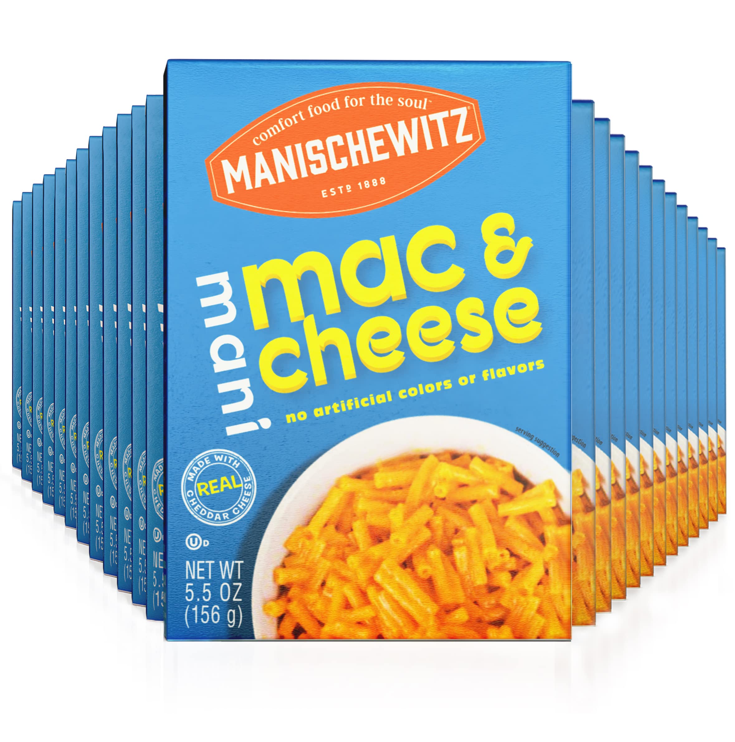 Amazon.com : Manischewitz Kosher Mac & Cheese, 5.5oz (24 Pack) Made ...