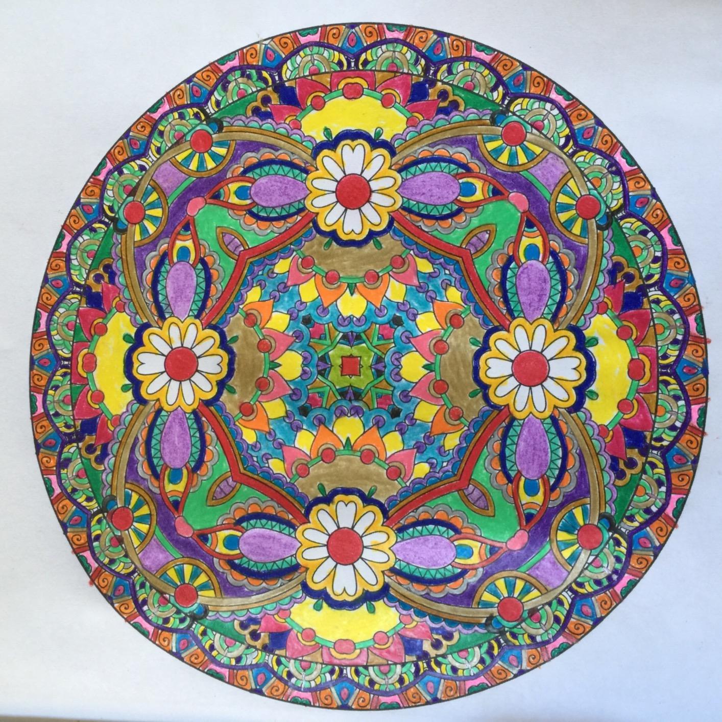 I Love Mandalas Beautiful Patterns & Designs Coloring Book For Adults ...