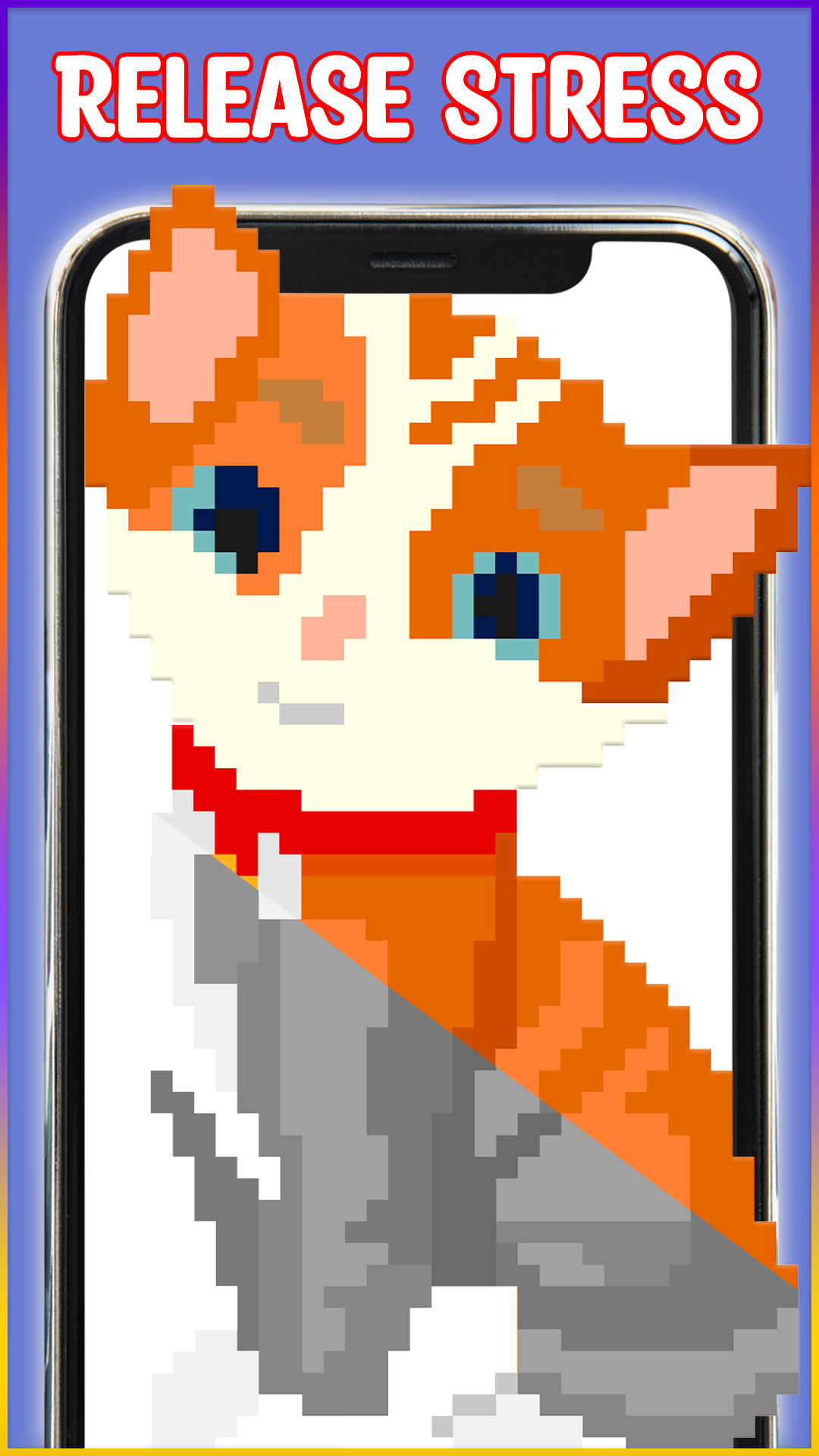 Aplicación Cats Pixel Art - Paint by Number, Sandbox Coloring Book ...