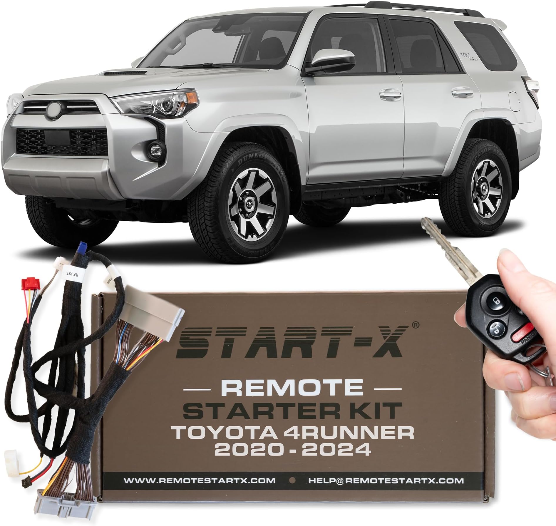 Amazon.com: Start-X Remote Starter Kit for 2020-2024 4Runner Push to ...
