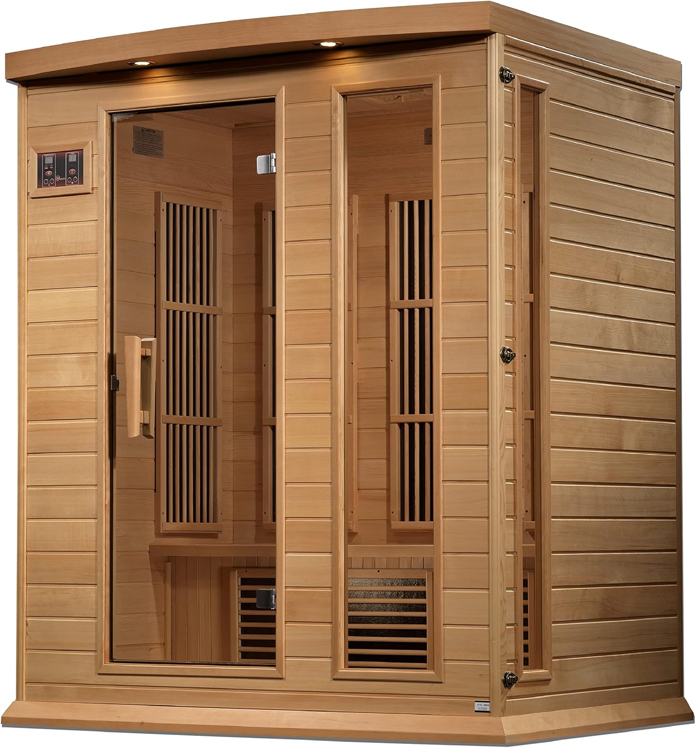 Buy DYNAMIC SAUNAS Maxxus MX-K306-01 Elite 3-Person Near Zero EMF (Under 2 MG) FAR Infrared ...